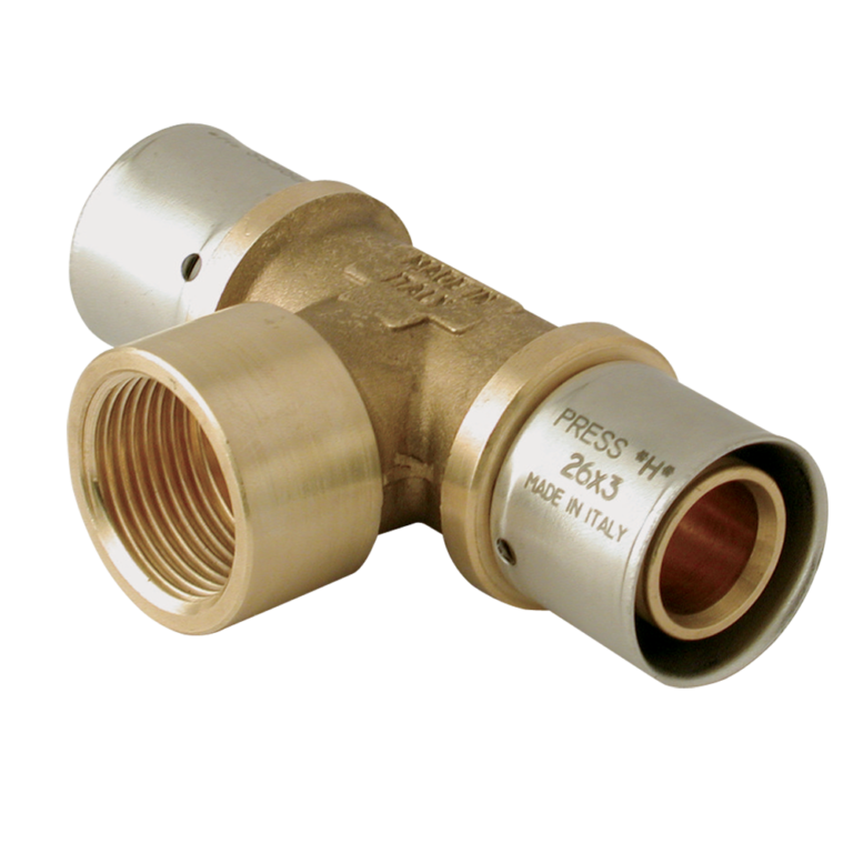 Art 869 BRASS T FEMALE Bossini Valves art-869-brass-t-female-bossini-valves